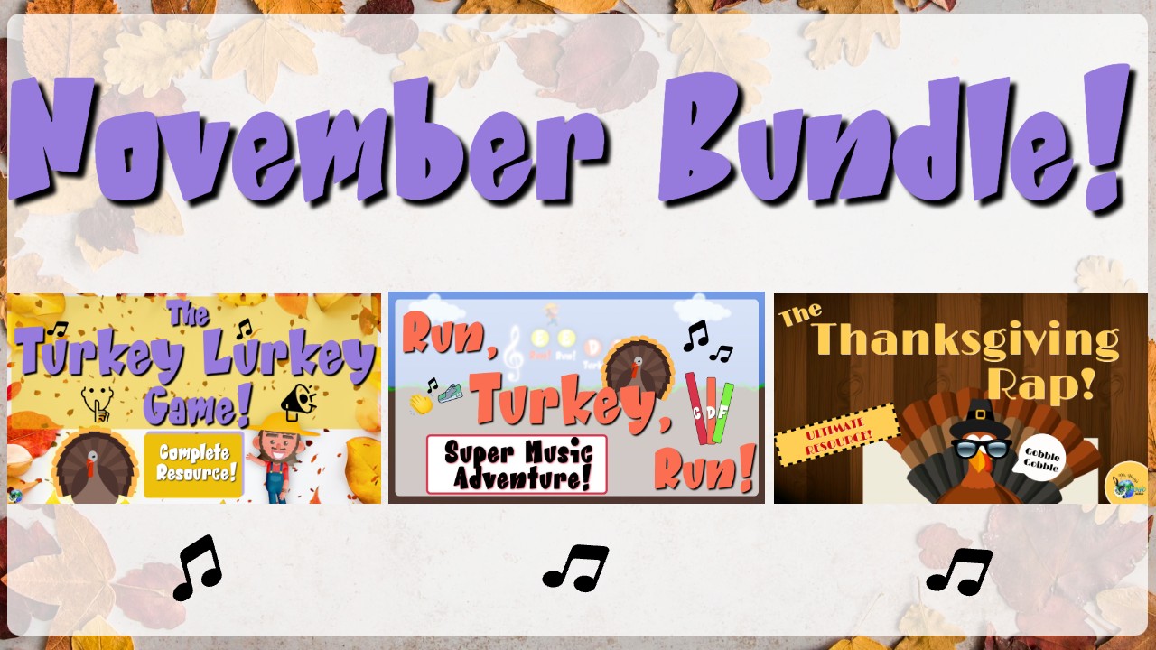 November Bundle Music Resource