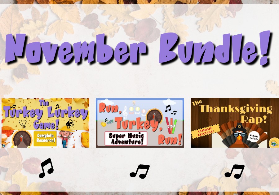 November Bundle Music Resource