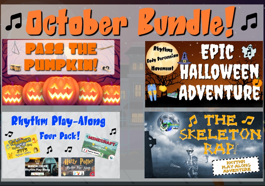 October Bundle Music Resource!